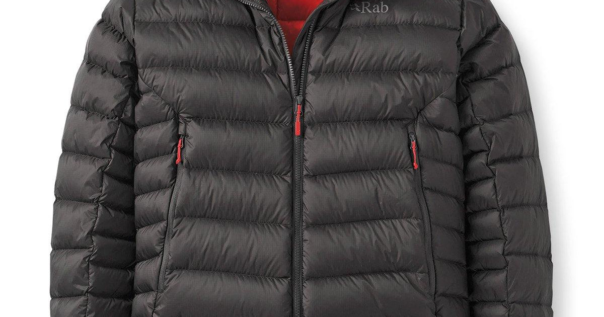 Rab Men's Electron Pro Jacket - Grey / Orange | Tiso